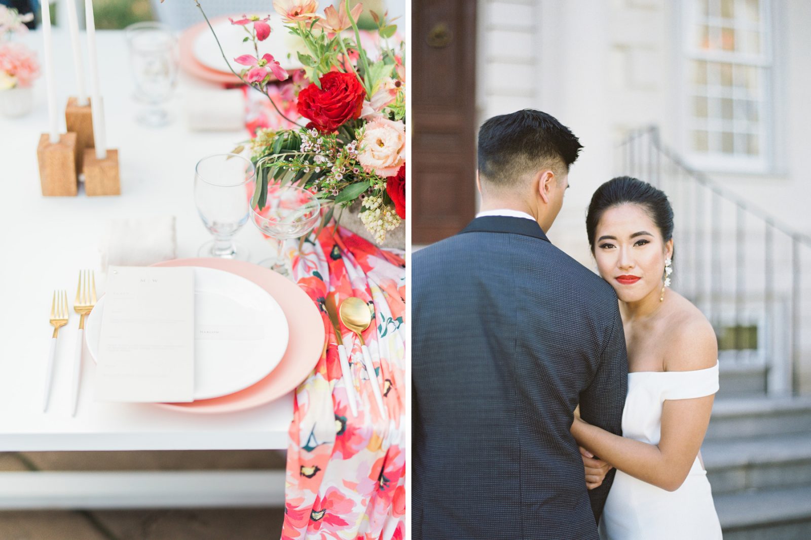 Great Marsh Estate Wedding in Poppy Red - The Welcoming District